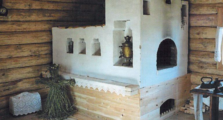 Russian Izba. Its Origin and Interior